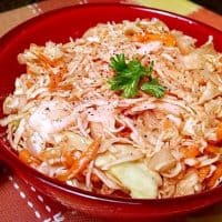 Red Slaw | No Cooking Required | EatPlant-Based