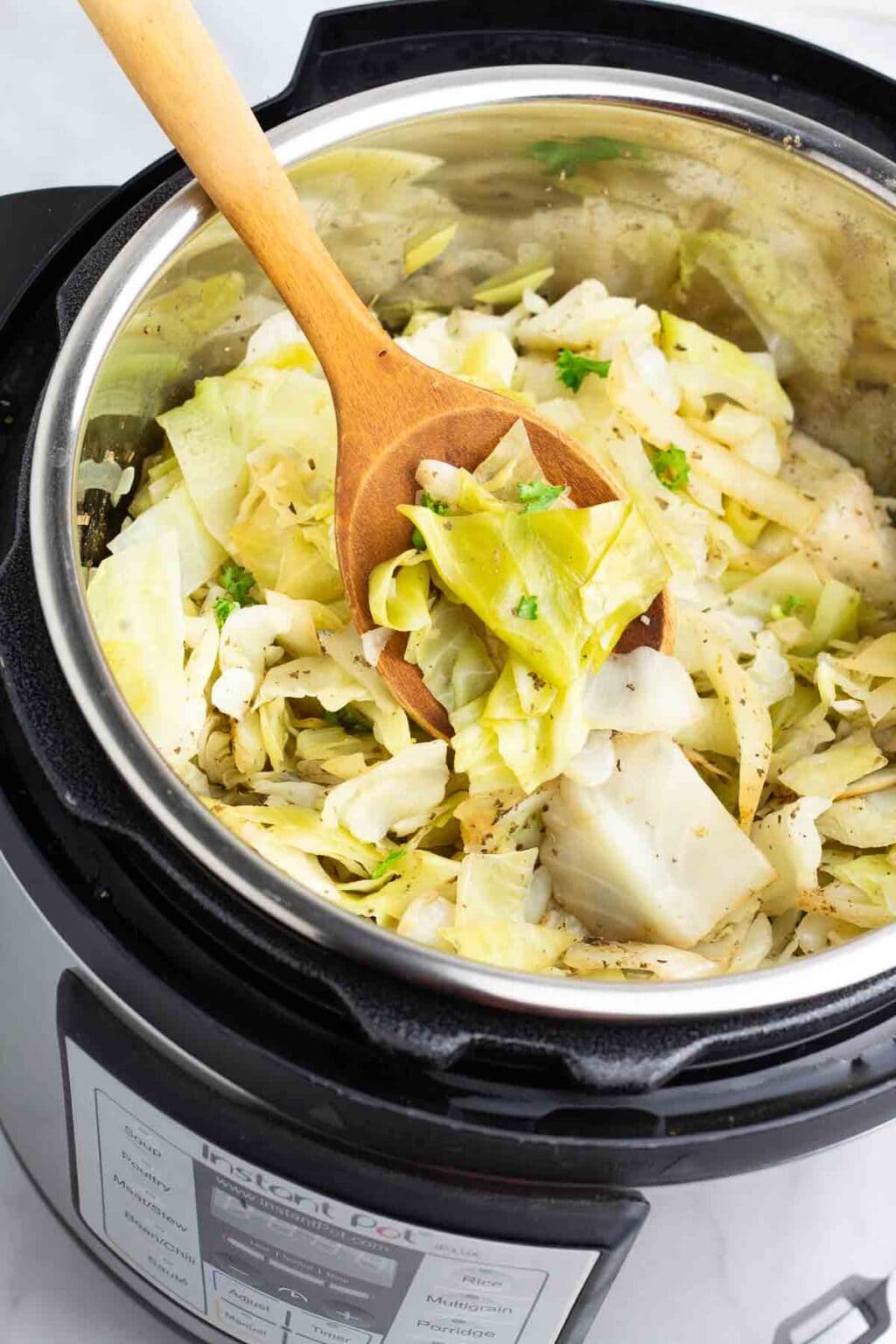 Instant Pot Cabbage (Oil-Free) - EatPlant-Based