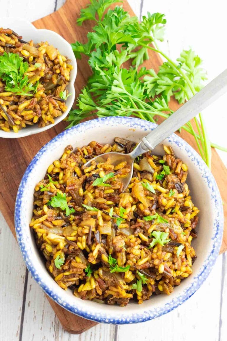 BEST Seasoned Wild Rice Recipe - EatPlant-Based