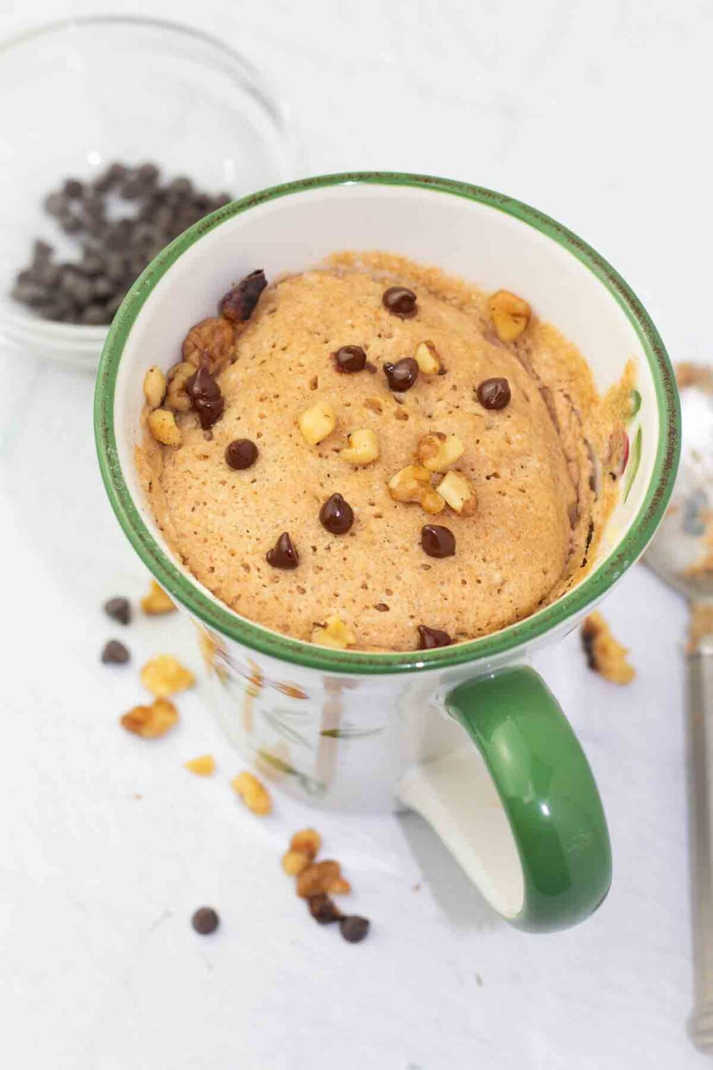 Easy Vanilla Mug Cake - EatPlant-Based